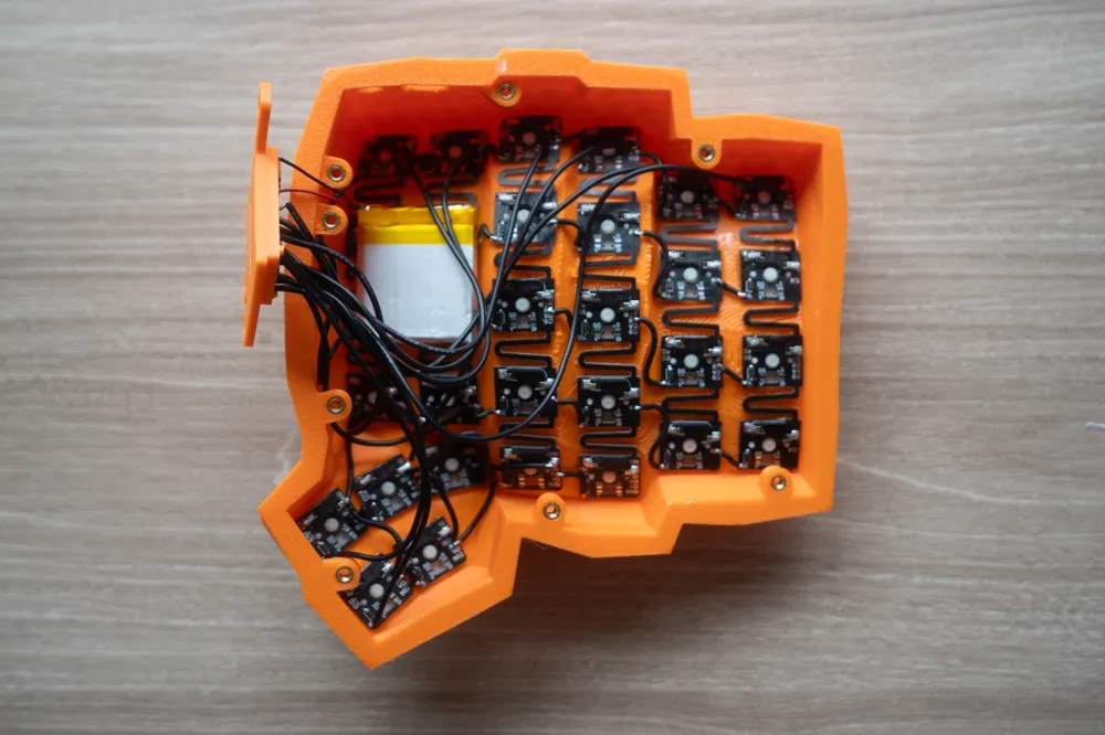 Dactyl Manuform with Hand Rest by Ergomech - MakerWorld