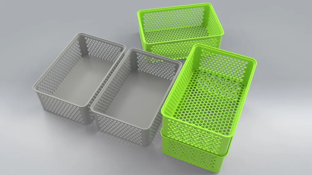 Stackable Storage Bins/Containers with Lids - Free 3D Print Model ...