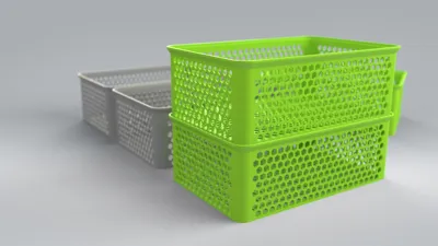 Stackable Storage Bins/Containers with Lids - Free 3D Print Model ...