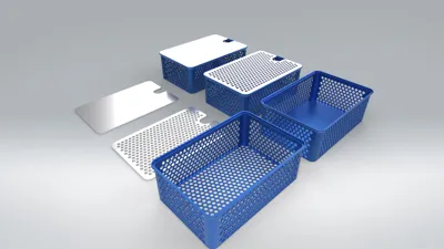 Stackable Storage Bins/Containers with Lids by Firstlayer Oy MakerWorld ...