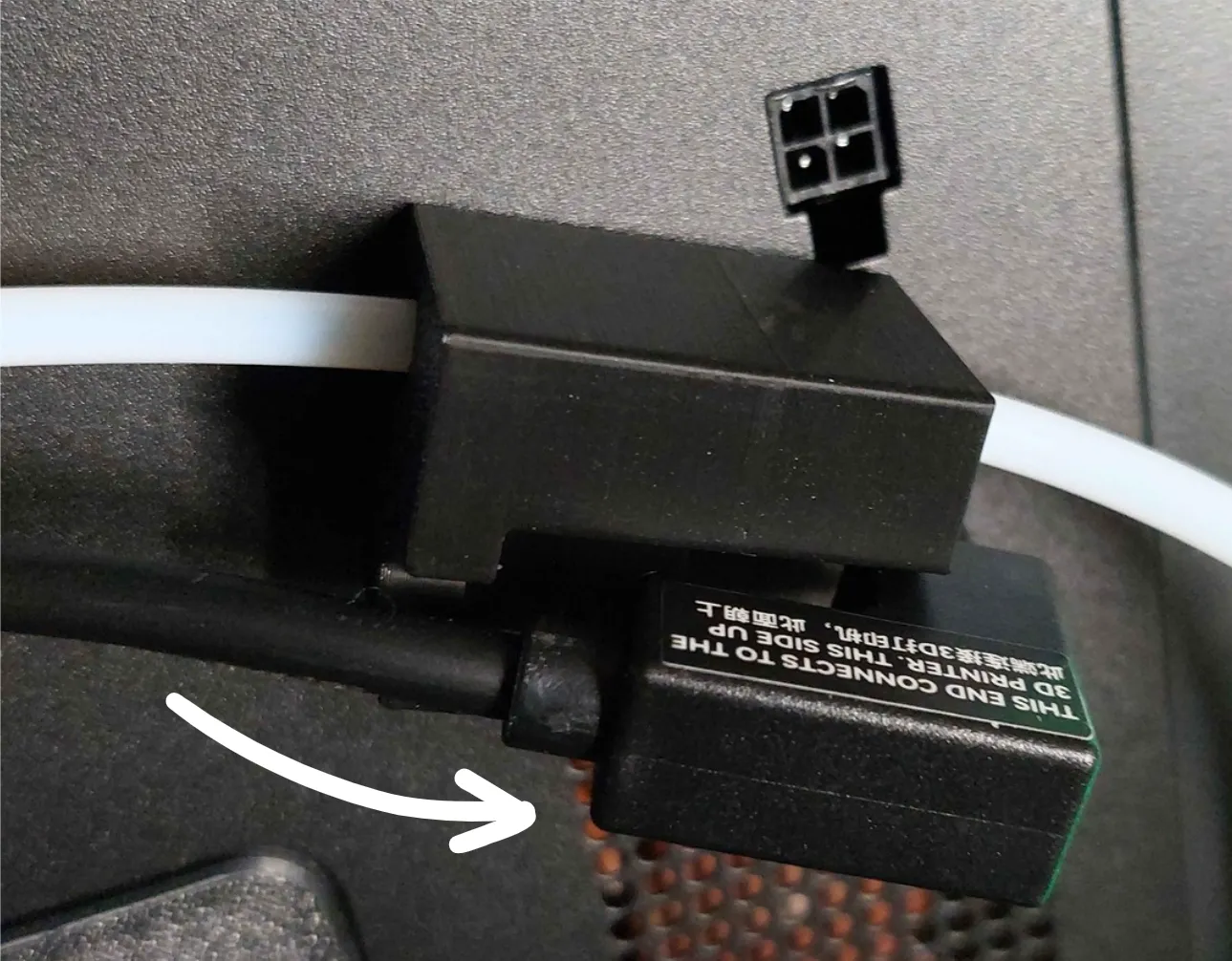 P1 / X1 series - AMS buffer output PTFE guide by 4Designs - MakerWorld