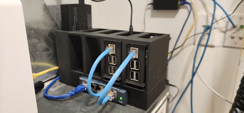 Raspberry PI Multi Rack by swboos21 MakerWorld: Download Free 3D Models