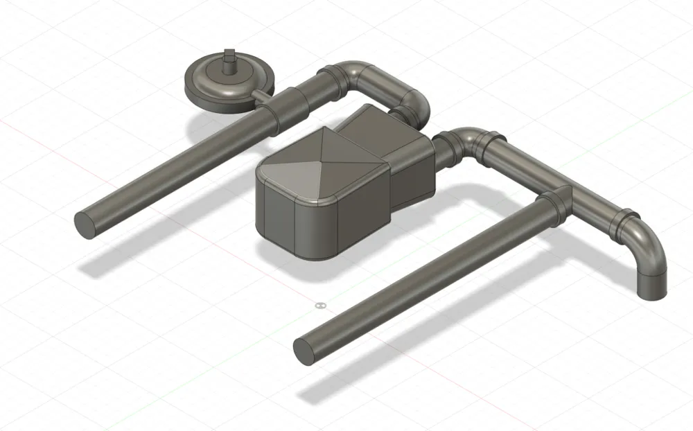 HO Scale Commercial Gas Meter by TheftMonkey - MakerWorld