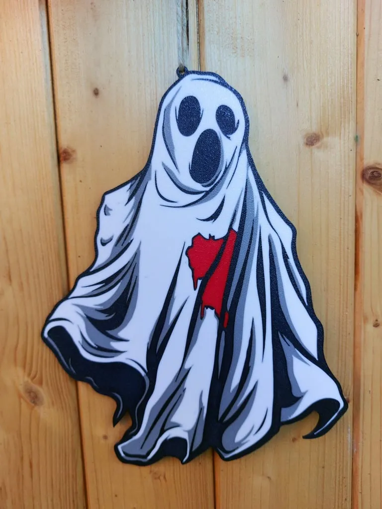 Halloween scary Ghost window decoration by Kutnohormac - MakerWorld