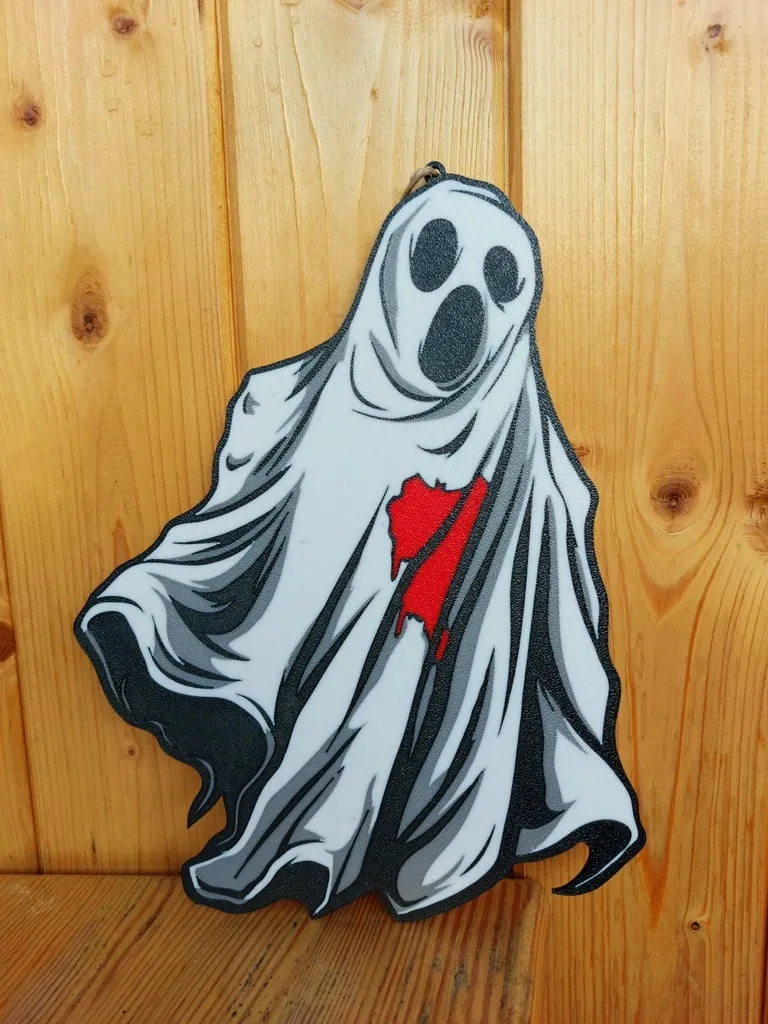 Halloween scary Ghost window decoration by Kutnohormac - MakerWorld