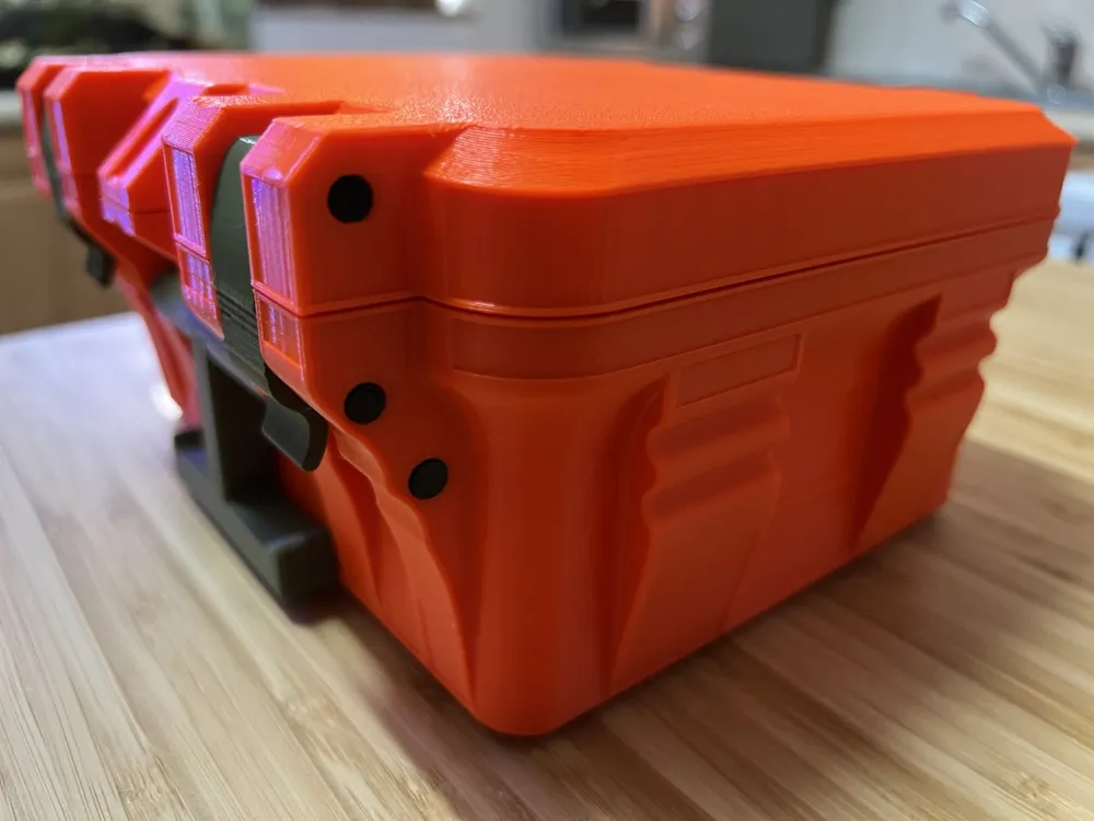 Lockable Rugged Tactical Utility Case - Free 3D Print Model - MakerWorld