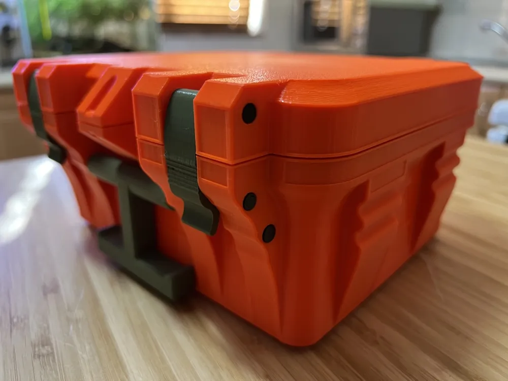 Lockable Rugged Tactical Utility Case - Free 3D Print Model - MakerWorld