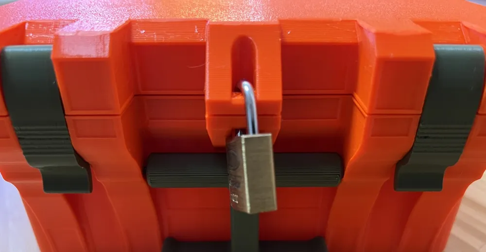 Lockable Rugged Tactical Utility Case - Free 3D Print Model - MakerWorld