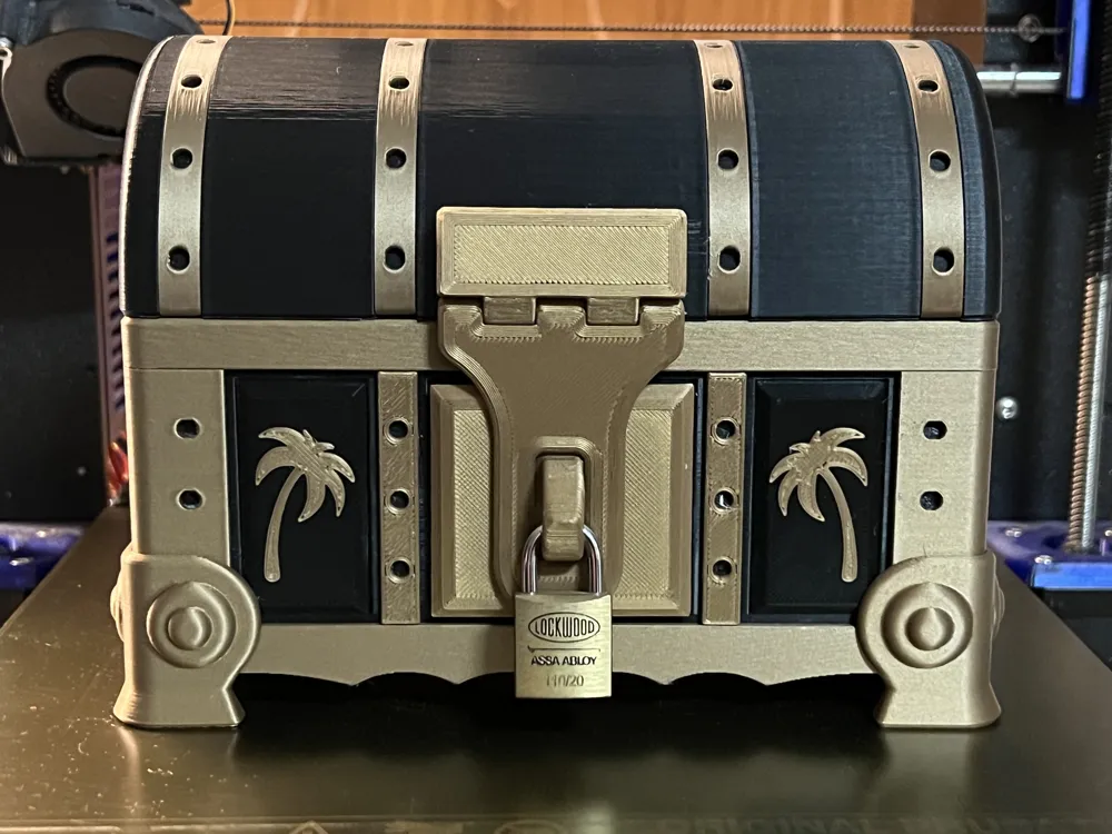 Pirates Treasure Chest - Free 3D Print Model - MakerWorld