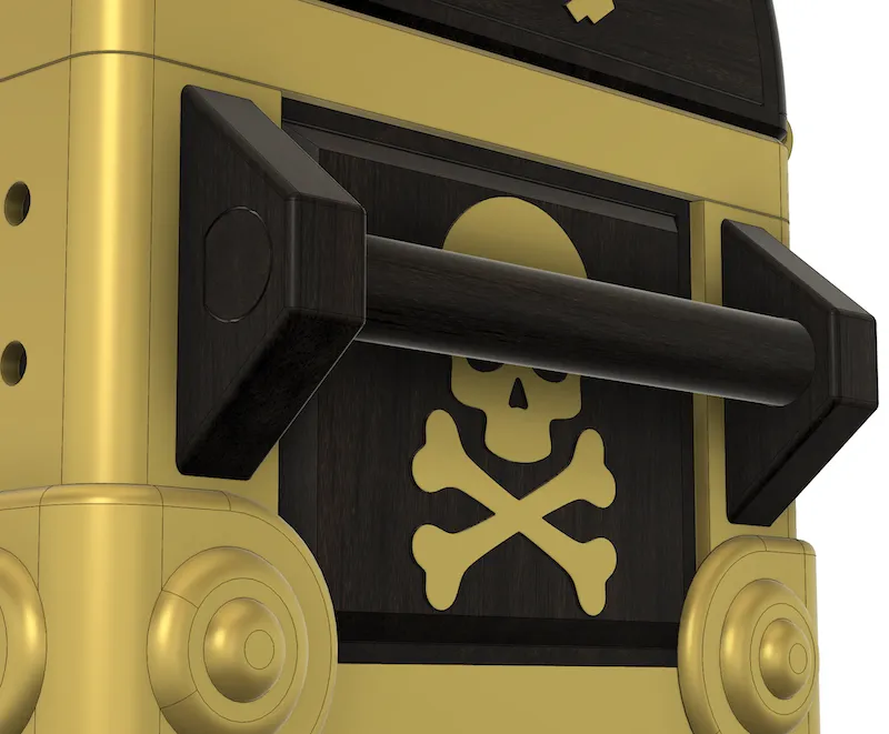 Pirates Treasure Chest - Free 3D Print Model - MakerWorld