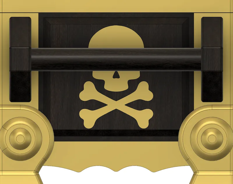 Pirates Treasure Chest - Free 3D Print Model - MakerWorld