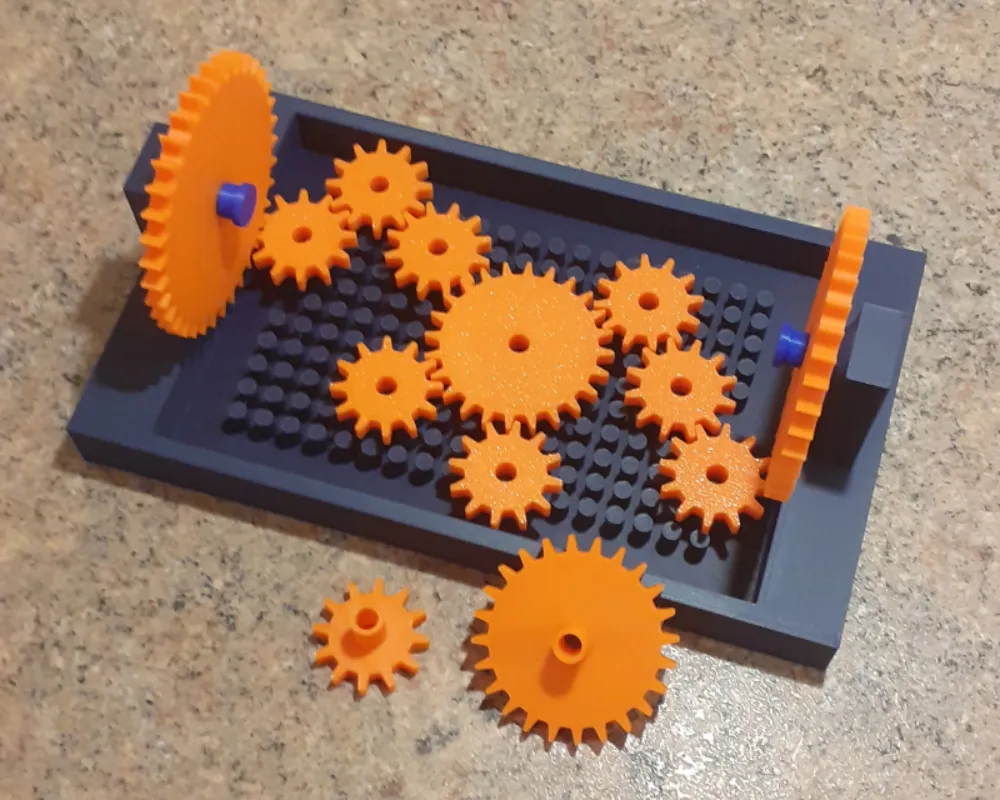 Gear Pathing Maze concept level by Mazetropolis - MakerWorld