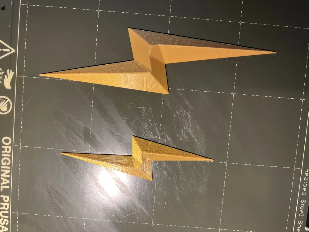 Beveled Lightning Bolt by Subtle Sorcery 3D - MakerWorld