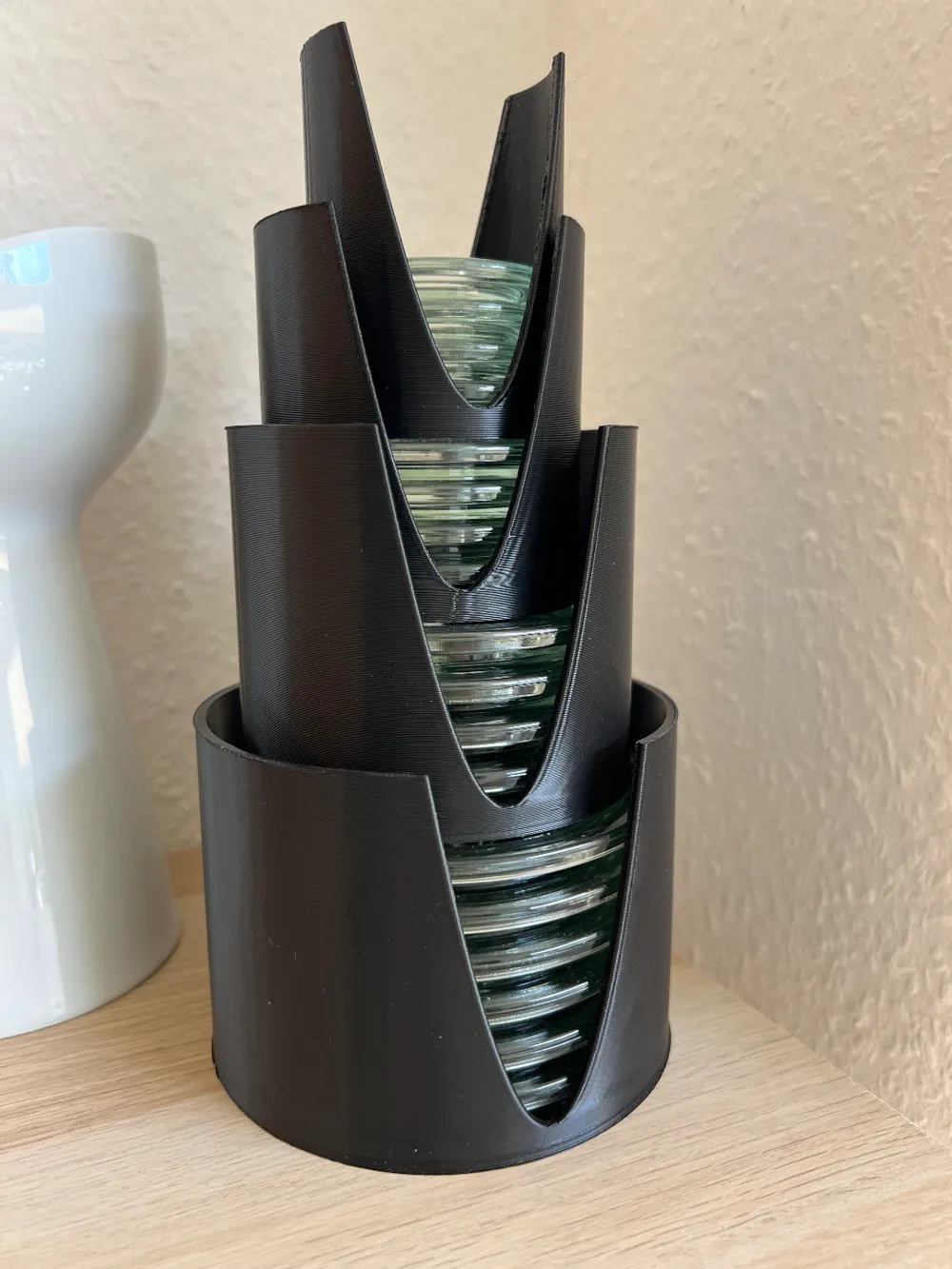 Organizing Rack for Weck Deckel - stackable by Grasnarbe - MakerWorld