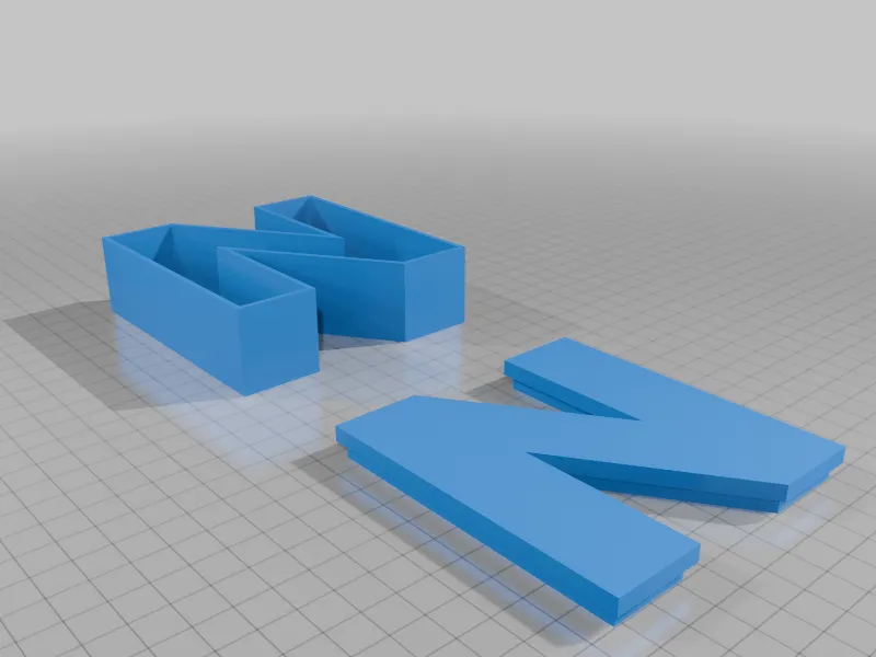 A to Z letter boxes by SPEKERDUDE MakerWorld: Download Free 3D Models