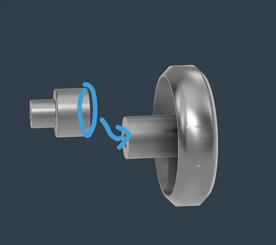 Fully Printed Controller Steering Wheel Remixed by Farid653 MakerWorld ...