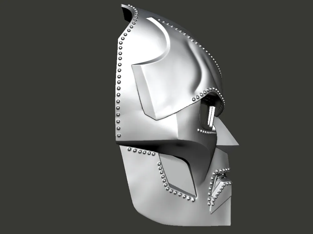 Robert Downey Jr Doctor Doom Reveal Mask by Black Gorilla Armory ...