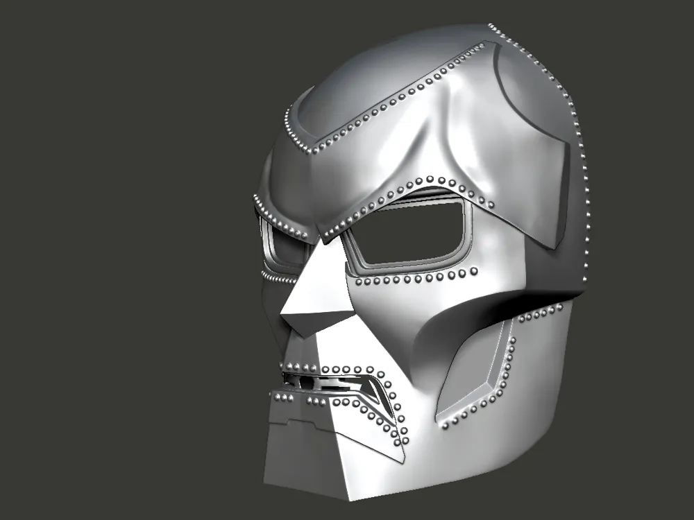 Robert Downey Jr Doctor Doom Reveal Mask by Black Gorilla Armory ...