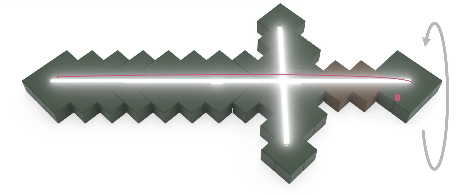 Minecraft Wall Sconce - Life Size & Easy Assembly by MaKim MakerWorld ...