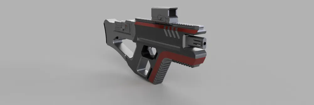 Custom SMG 1 by TAH3DGeek - MakerWorld