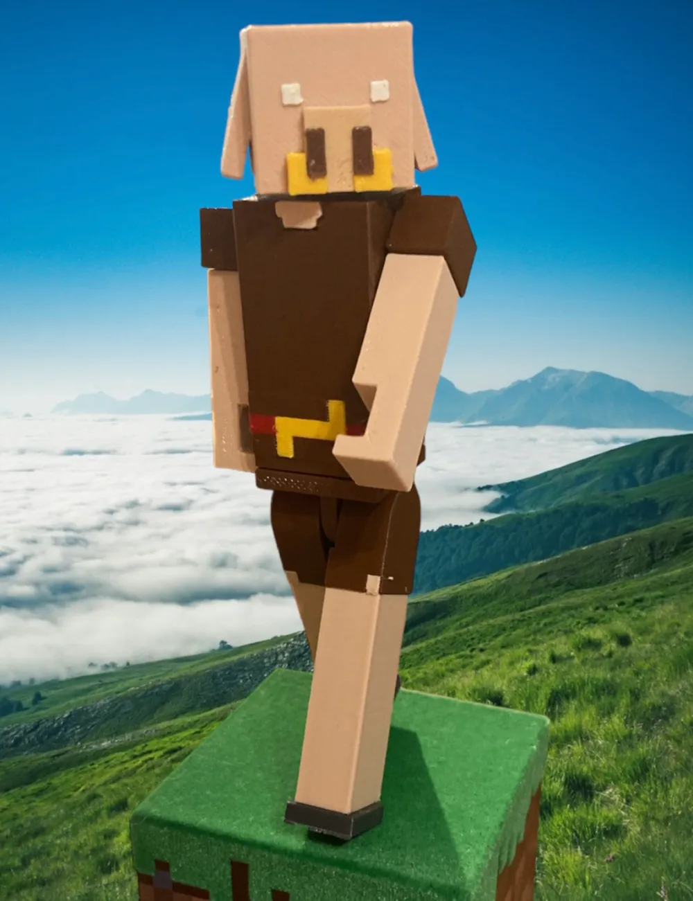 Minecraft Piglin movable figurine by Rott3D - MakerWorld