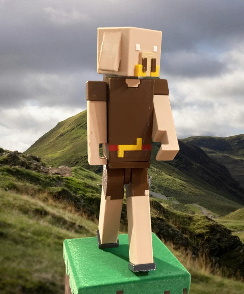 Minecraft Piglin movable figurine by Rott3D - MakerWorld