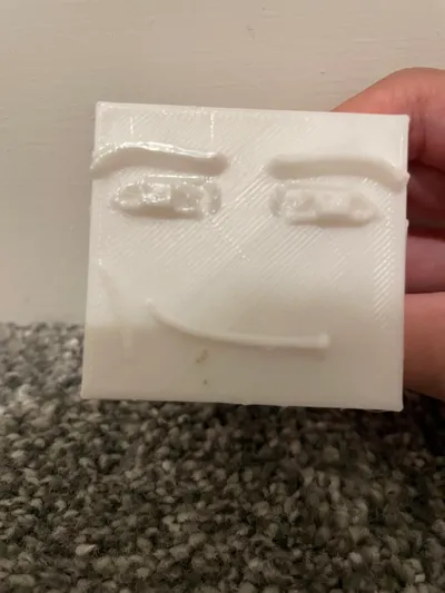 Roblox Man Face Stamp by obcubeon - MakerWorld