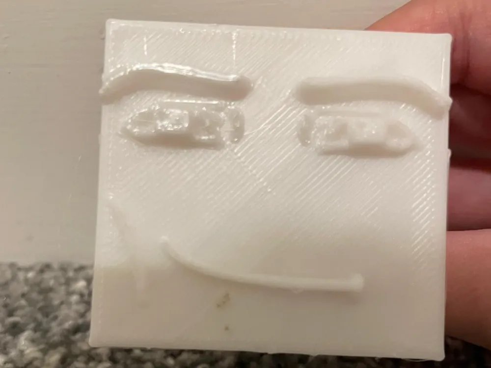 Roblox Man Face Stamp by obcubeon - MakerWorld