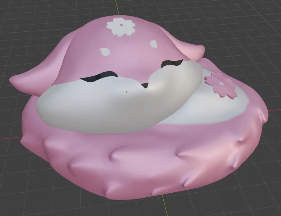 Yae Miko Fox Form by Malochi - MakerWorld