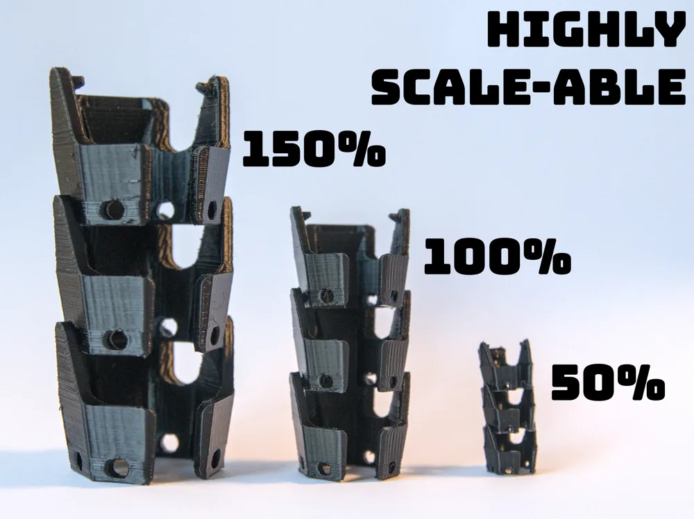 Single Piece Multi-Directional Cable Chain by Southerly - MakerWorld