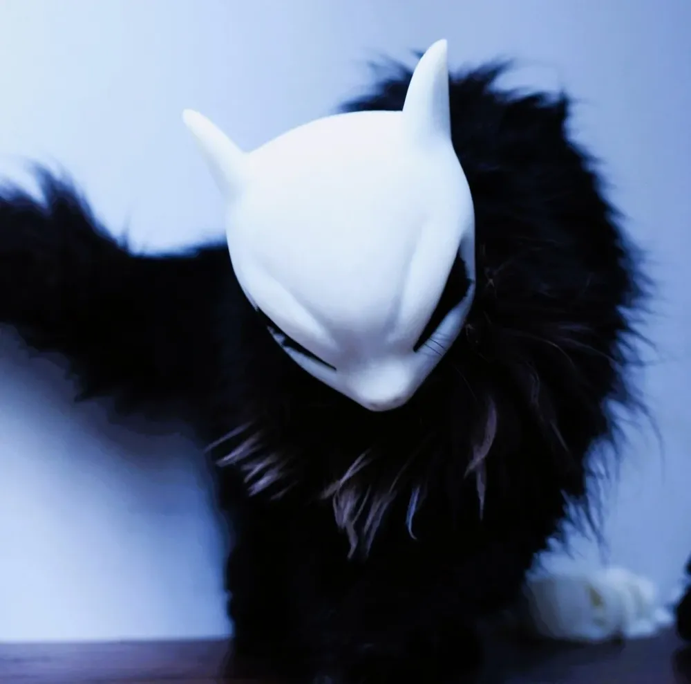 Mewtwo Mask for Pets Dog and Cat by Tapadux_ MakerWorld: Download Free ...