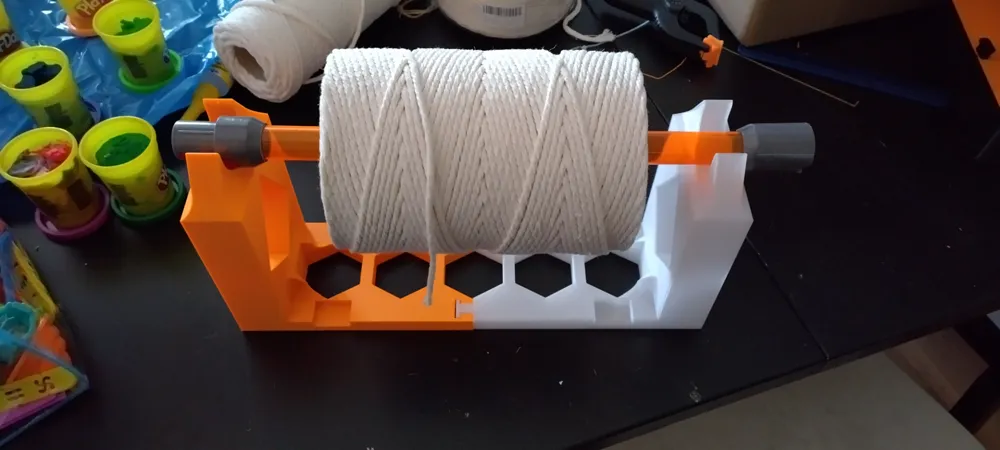 Makrame Yarn Unspooler by Nocturion777 - MakerWorld