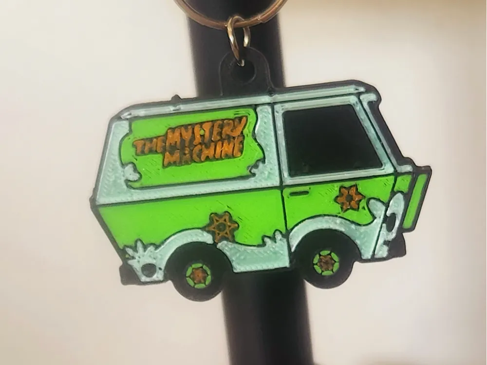 Mystery Machine keychain by KnarrCreates - MakerWorld