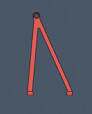 3D Printed RC Elevator Strut for E-flite Draco by Catofbaskerville ...