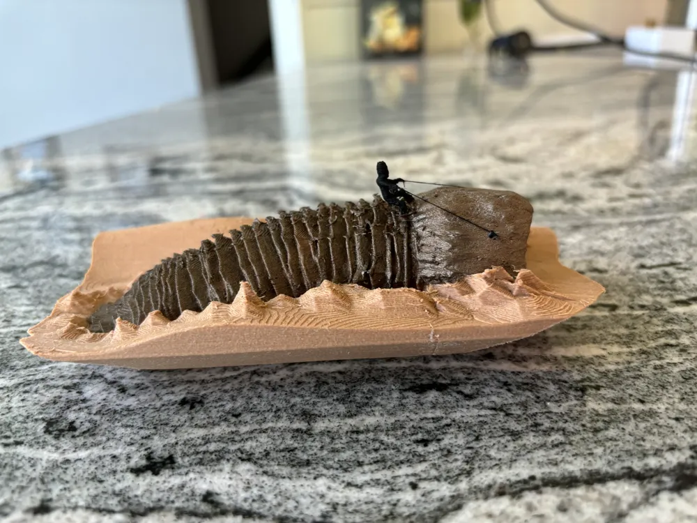 Dune Sand Worm Rider by O-Man MakerWorld: Download Free 3D Models