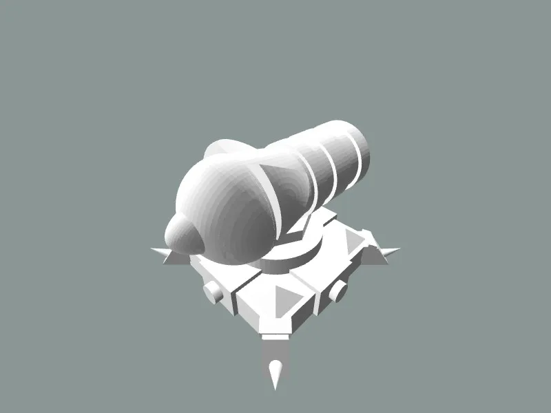 Clash of Clans Cannon Level 10 - Free 3D Print Model - MakerWorld