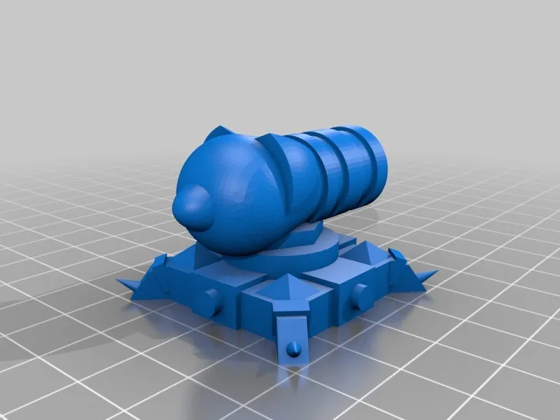 Clash of Clans Cannon Level 10 - Free 3D Print Model - MakerWorld