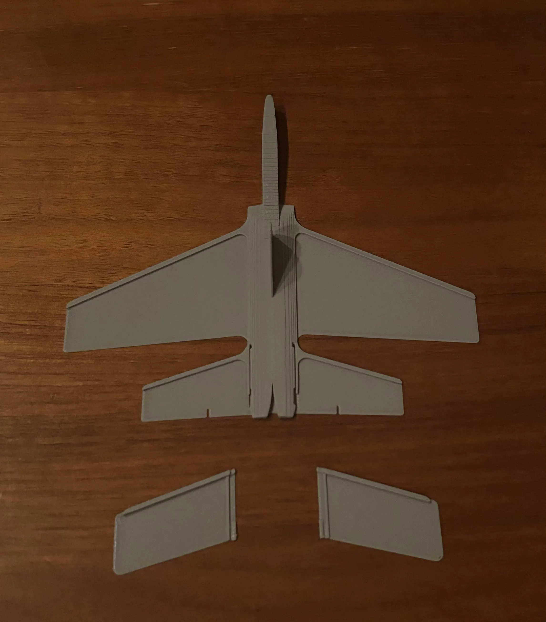 Flying Indoor Jet/Glider v7 - Free 3D Print Model - MakerWorld