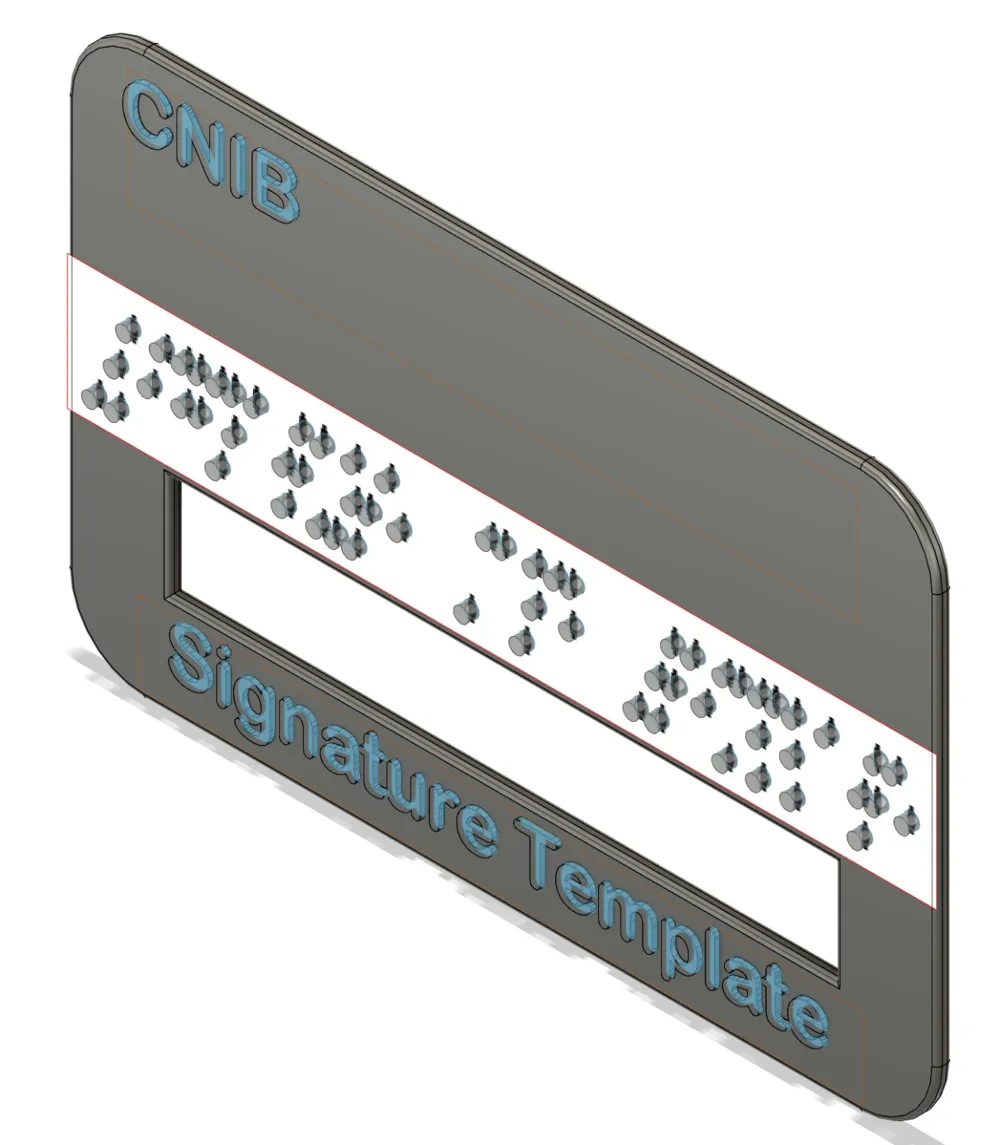 Signature Template aid by Aurora 3d Designs (Wawatay) - MakerWorld