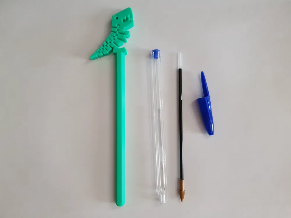 Flexi Rex Pen Remixed by Lele88 MakerWorld: Download Free 3D Models