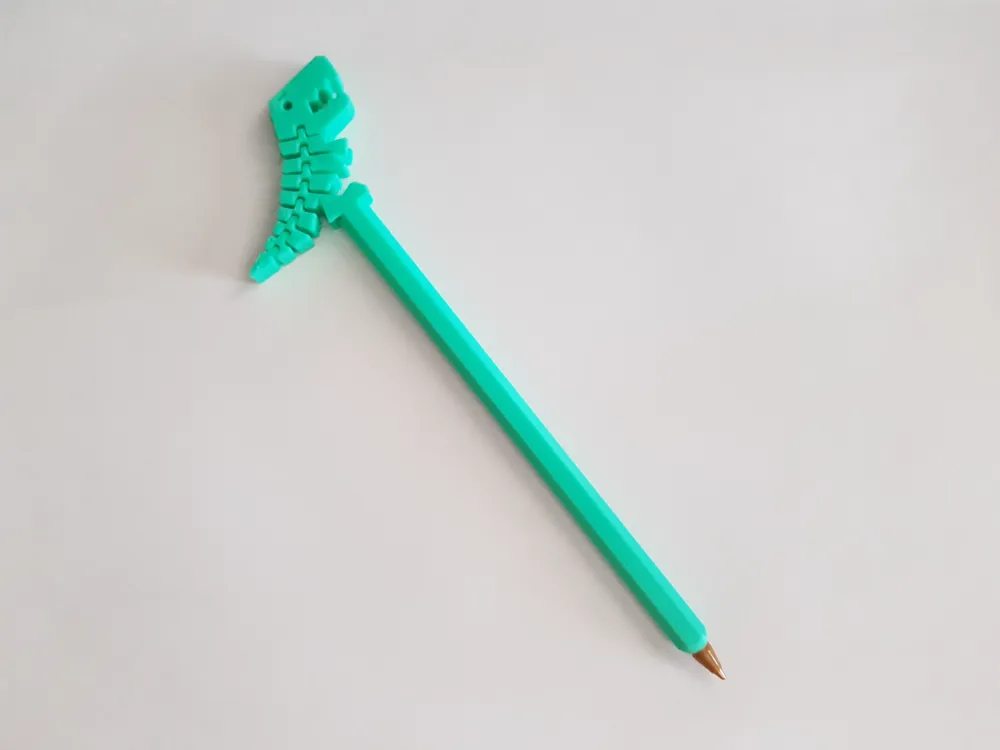 Flexi Rex Pen Remixed by Lele88 MakerWorld: Download Free 3D Models