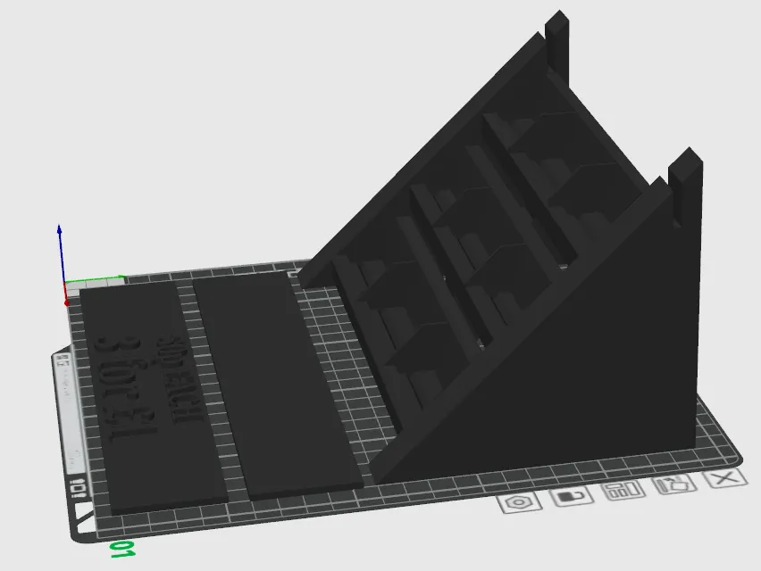 Sticker Display Stand - Craft Market Stall by Darkmoon3D MakerWorld ...
