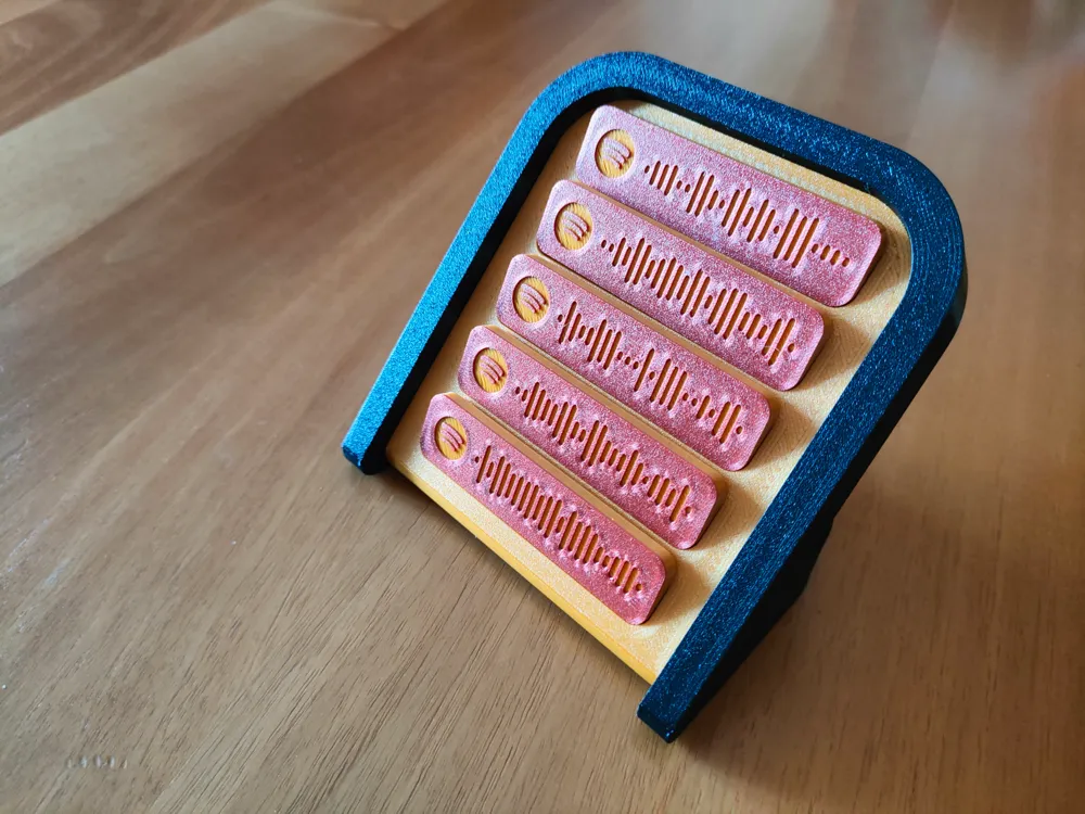 Spotify Plate Display Gift by HarcosDesign - MakerWorld