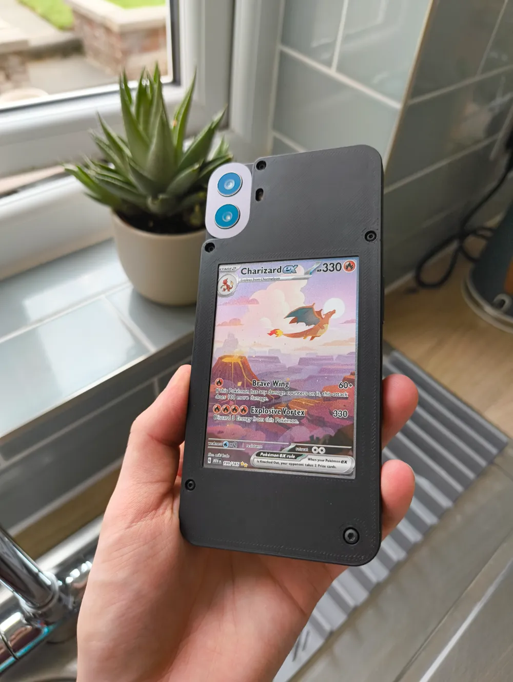 Trading Card & Photo Holder | CMF Phone 1 by DerrenGoneDigital - MakerWorld