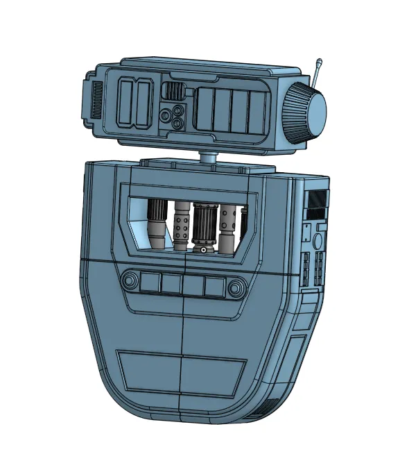 PIP droid(The Acolyte) by ReProps2003 MakerWorld: Download Free 3D Models