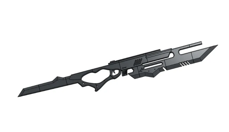 Narumi Exclusive Weapon GS-3305(Kaiju No 8) by ReProps2003 - MakerWorld