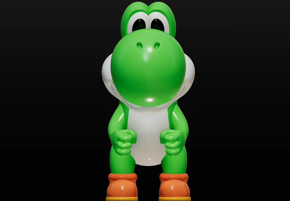 Yoshi by Unreal Visionz MakerWorld: Download Free 3D Models