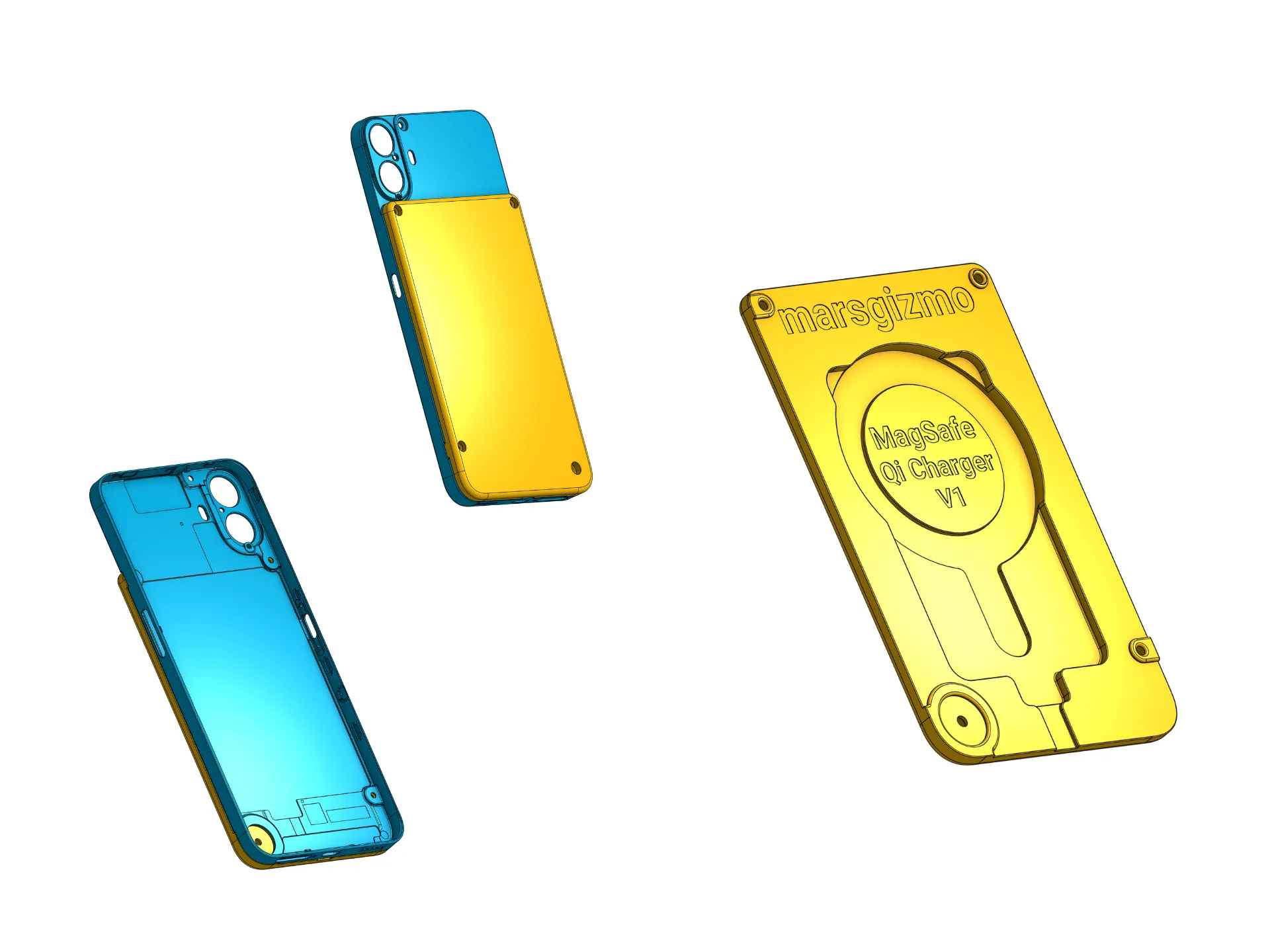 CMF Phone 1 - MagSafe and Qi Charger Adapter by marsgizmo MakerWorld ...