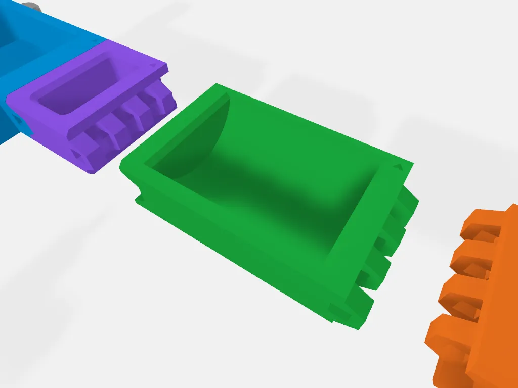 Modular Edge System: Interlocking Tool Organizer - Free 3D Print Model ...