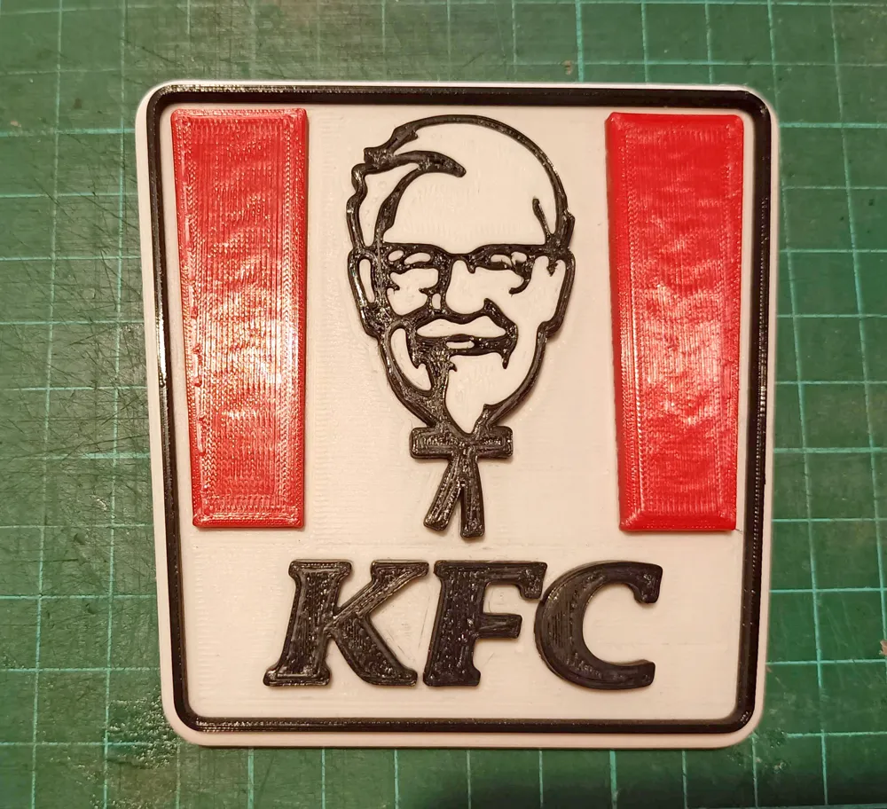 KFC LOGO (2018) by Chochi3D - MakerWorld